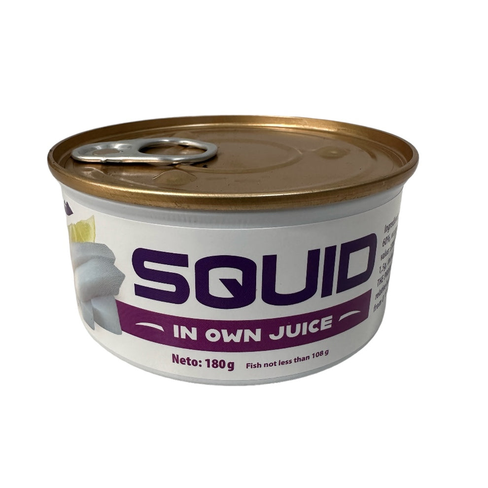 Banga Squid in Juice 180g – Harigon Gourmet Foods
