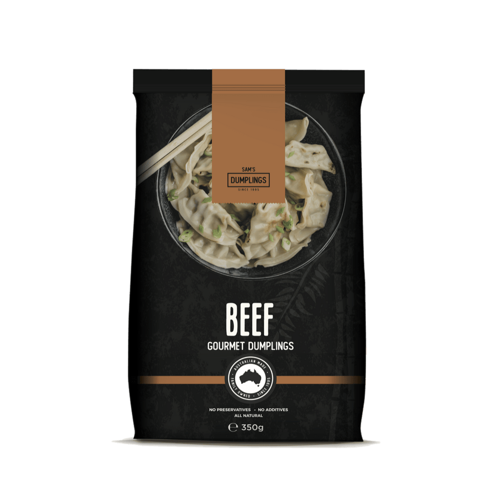 Sam's Traditional Dumplings Beef 350g – Harigon Gourmet Foods